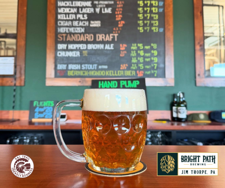 Trailside Cheers: Discover Bright Path Brewing in Historic Jim Thorpe ...